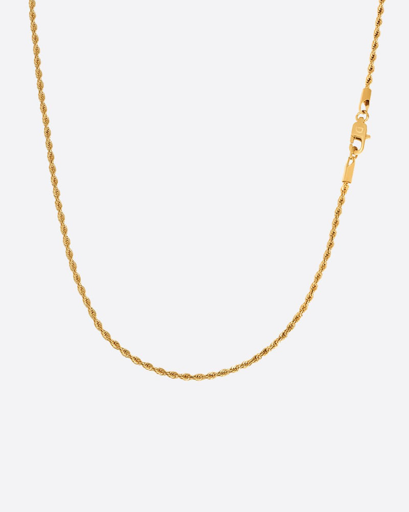 CLEAN ROPE. - 3MM 18K GOLD | Drippy Amsterdam