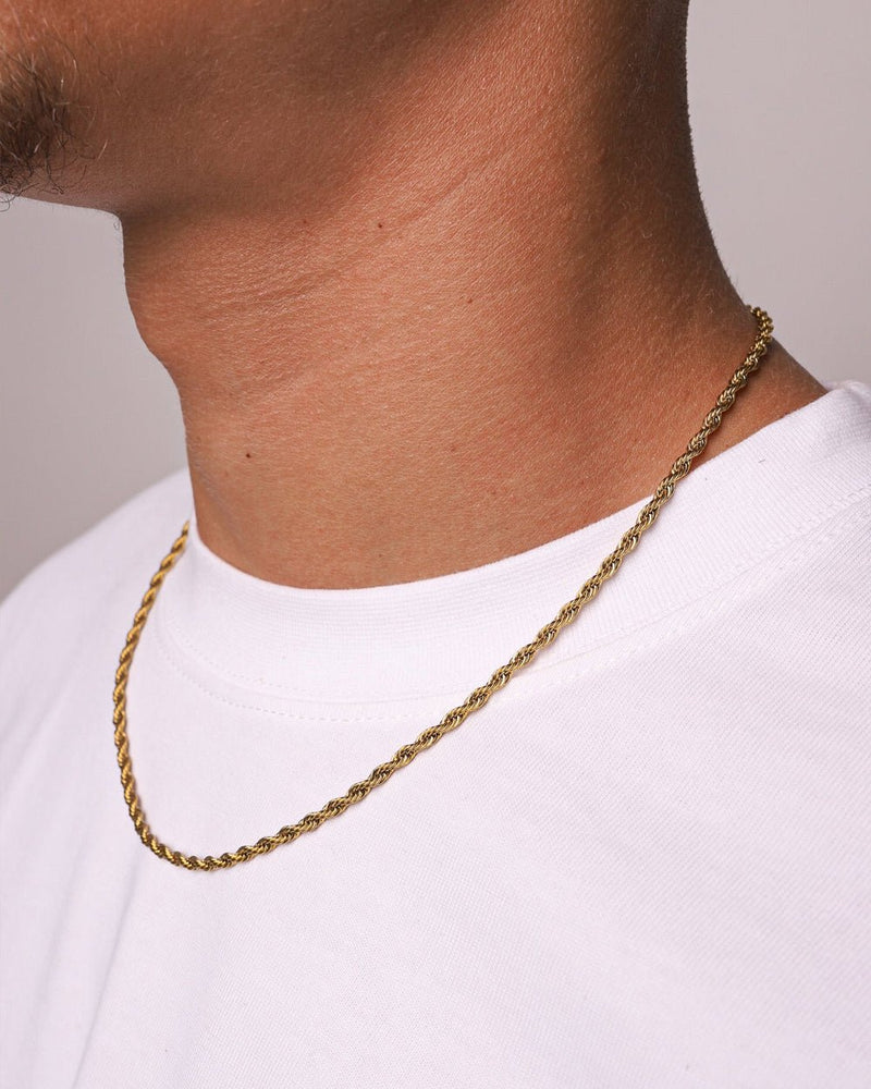 CLEAN ROPE. - 3MM 18K GOLD | Drippy Amsterdam